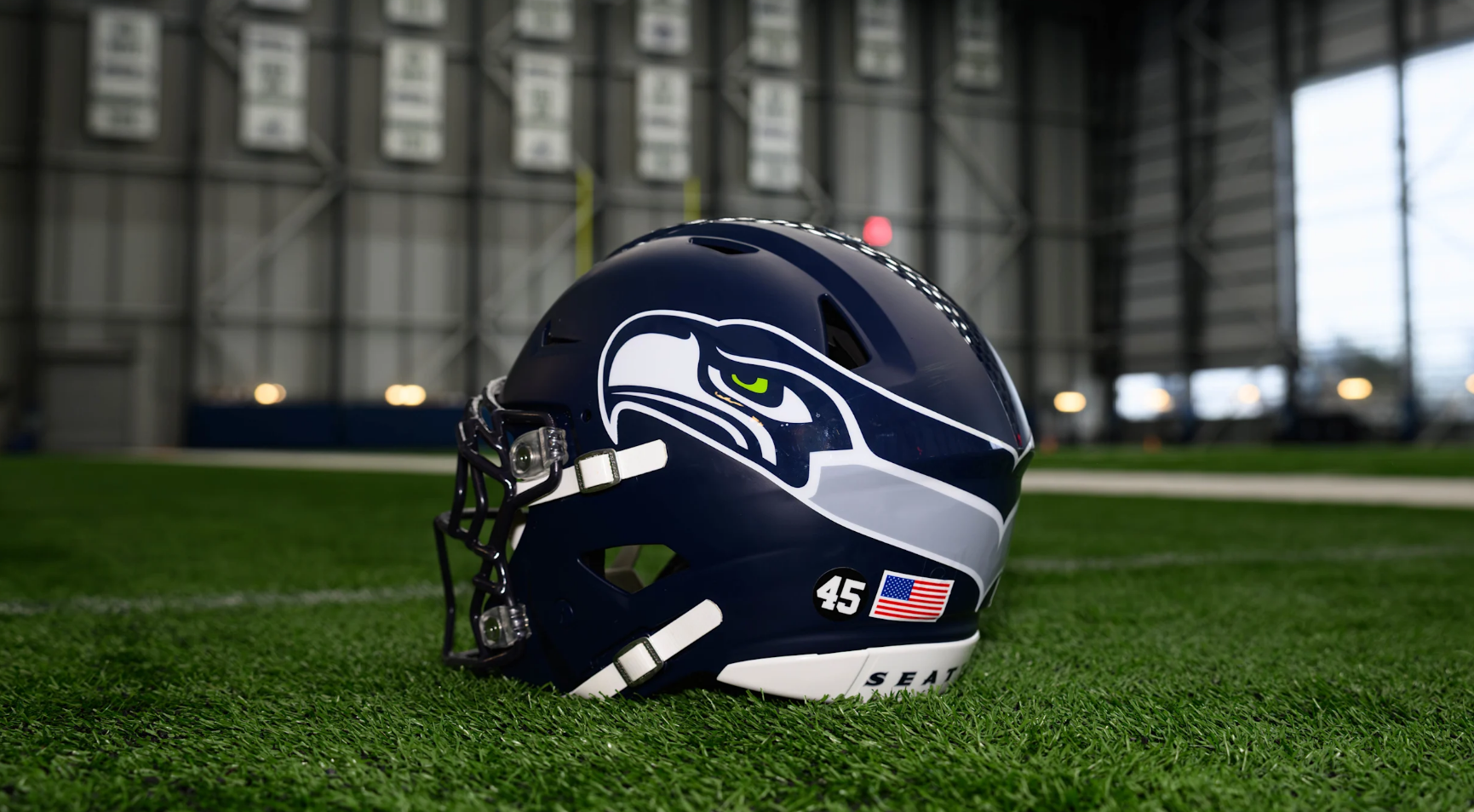 Why the Seahawks Will Wear No. 45 on Their Helmets For Rest of Season