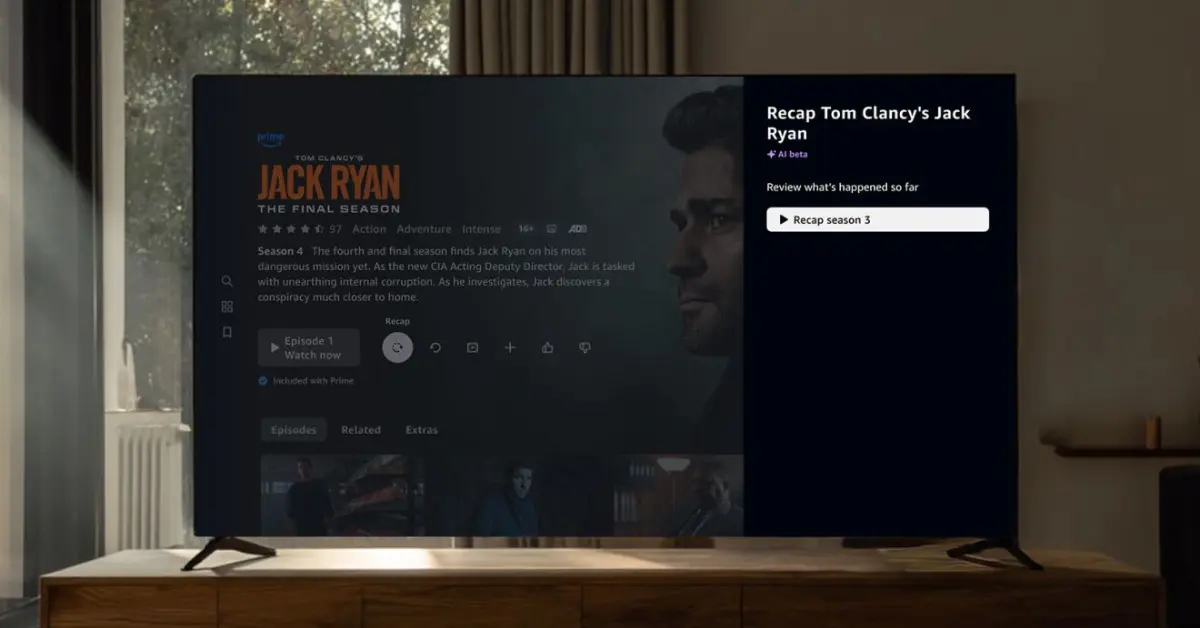 Amazon launches AI-powered recaps feature on Prime Video