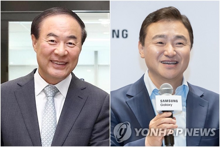(LEAD) Samsung names co-CEO, new CTO under leadership reshuffle