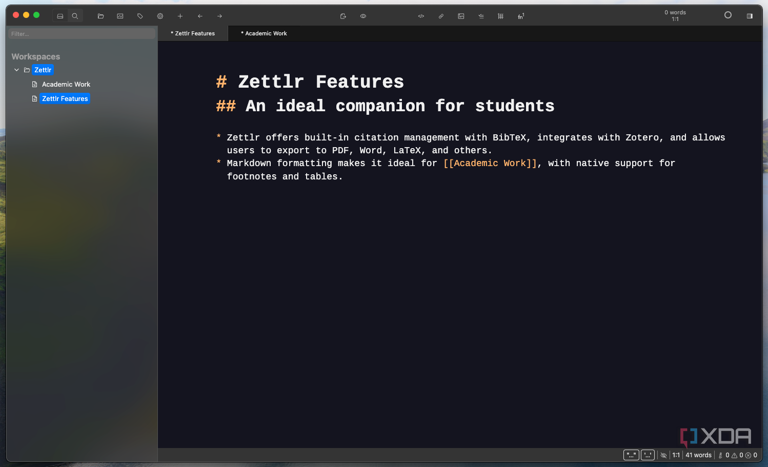 Zettlr is the note-taking tool I wish I used in college