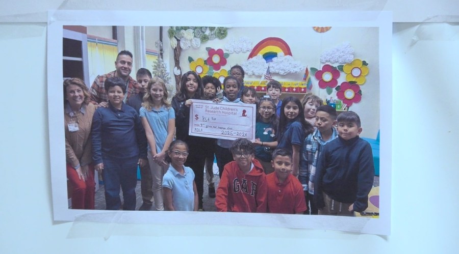 Peoria fourth graders raise money for St. Jude in class project