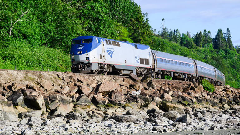 The Pacific Northwest's Scenic Train Ride Showcases Ethereal Views Of ...