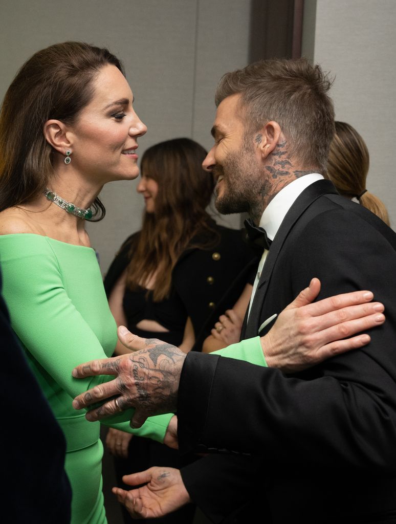 David Beckham follows in Princess Kate's lead with 'rewarding' project