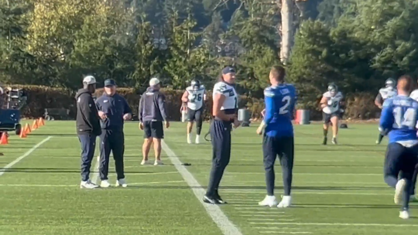 ‘A gangster': 4 days after scary knee injury, Seahawks' Grey Zabel ...