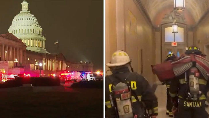 Fire Sparks in US Capitol Subway System, Two Cops Hospitalized