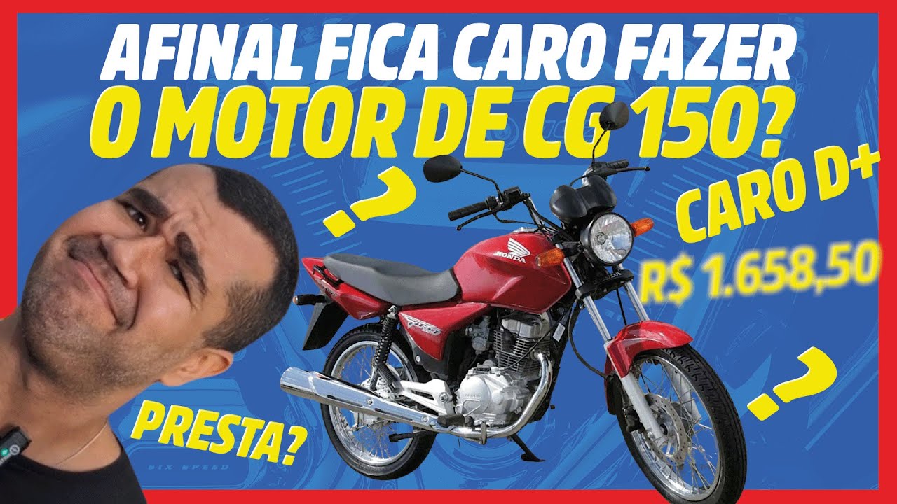 Quanto Custa Repassar o Motor Completo da Honda CG Titan 150? Veja os ...