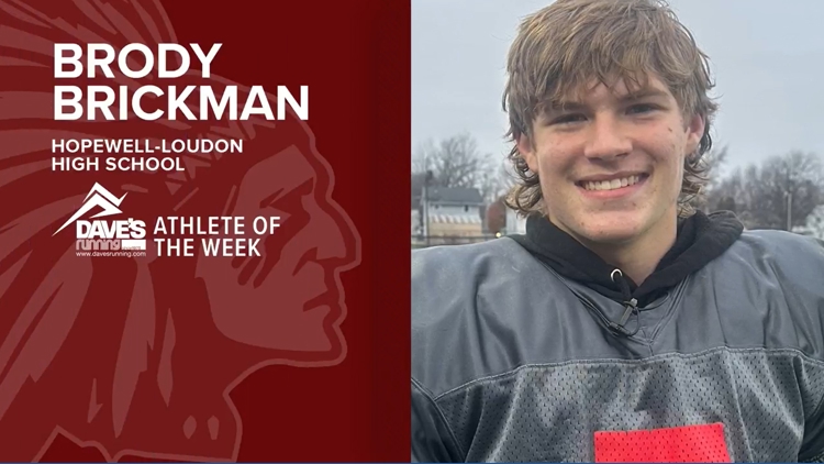 Athlete of the Week: Brody Brickman of Hopewell-Loudon