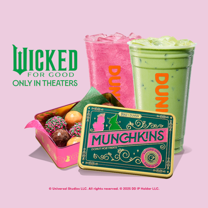 Dunkin’ and Wicked: For Good launch epic new collab