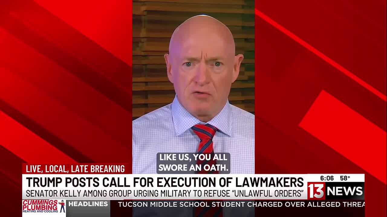 Sen. Mark Kelly responds to investigation for controversial comments