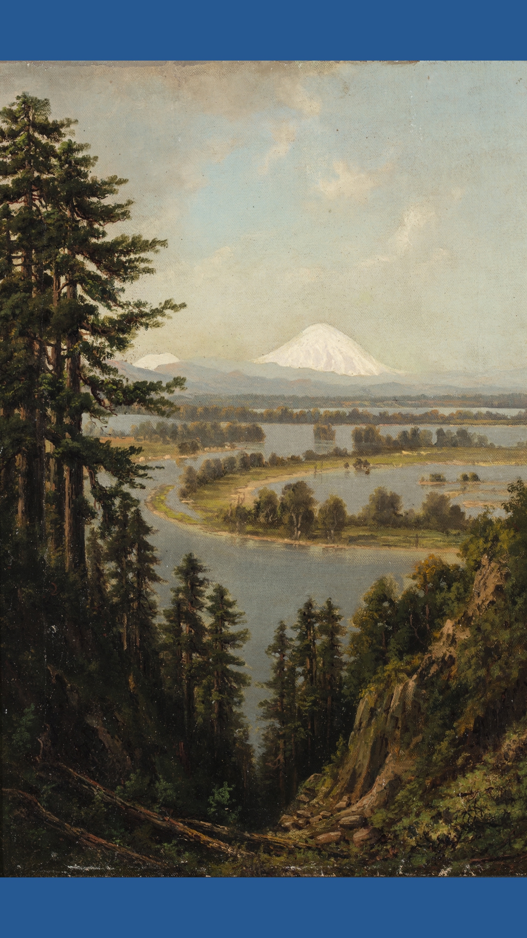 Mount St. Helens, as painted in 1883
