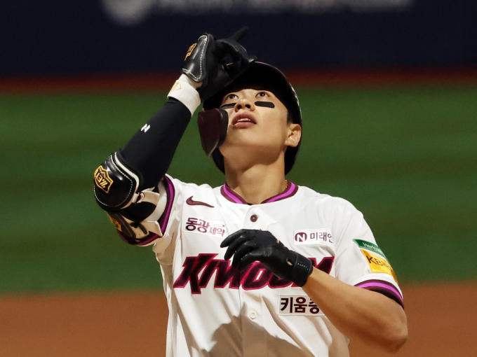 키움 송성문, 미국 도전 공식화… KBO, ML 사무국에 포스팅 요청