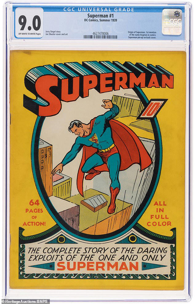 Superman No. 1 breaks record for most valuable comic ever after selling ...