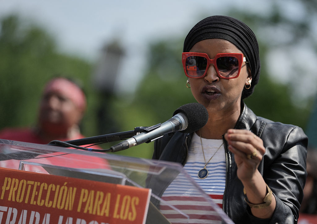 Ilhan Omar Calls Out Trump Over the Constitution