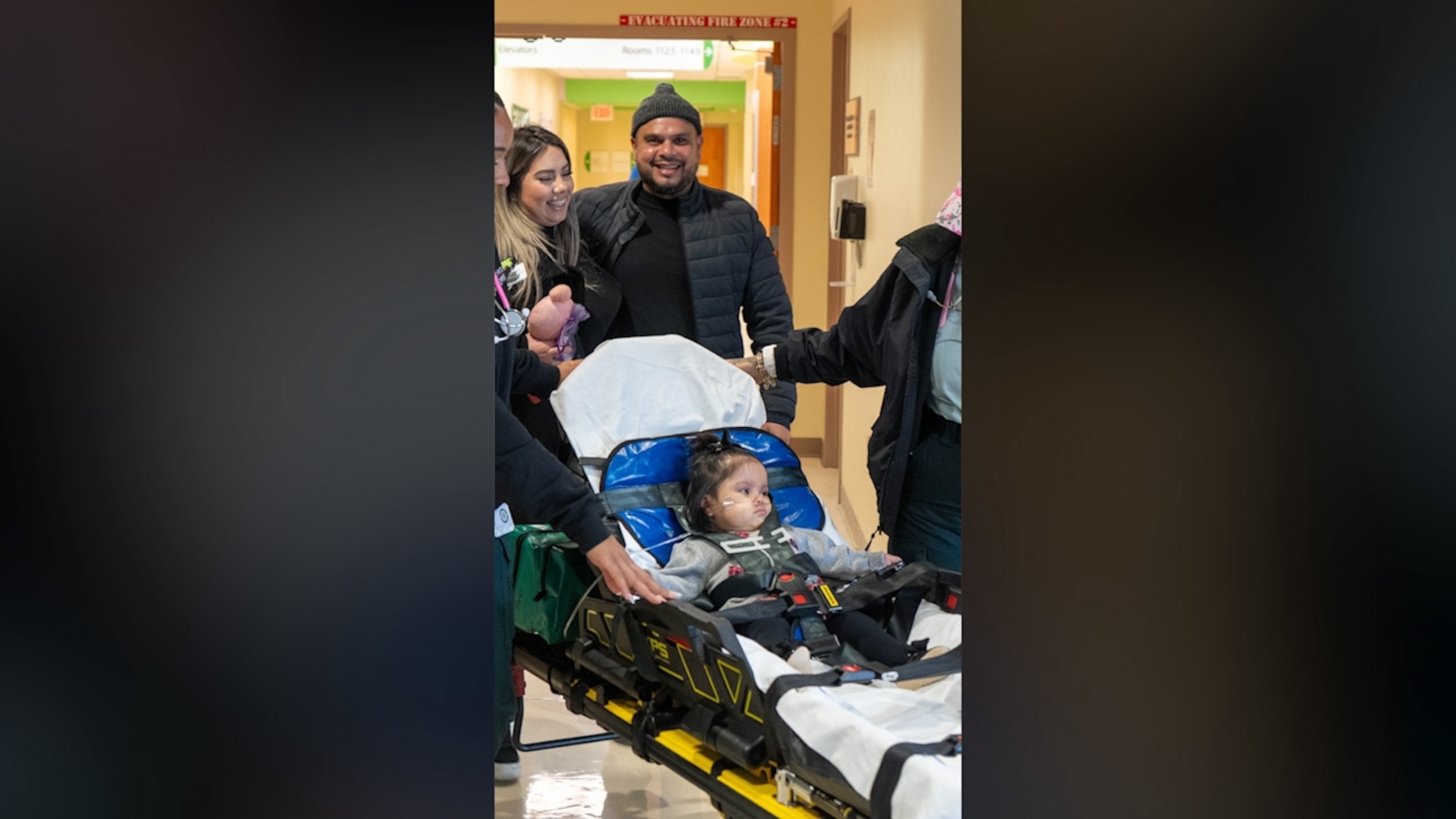 18-month-old goes home from NICU for 1st time ahead of Thanksgiving