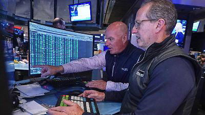 Wall Street schließt im Minus: Gute Nvidia-Bilanzen bleiben Strohfeuer