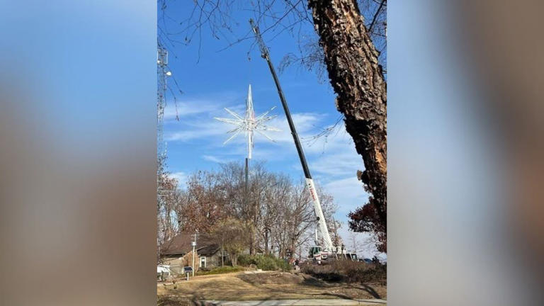 Roper Mountain Star removed for repairs, not expected to return until 2026