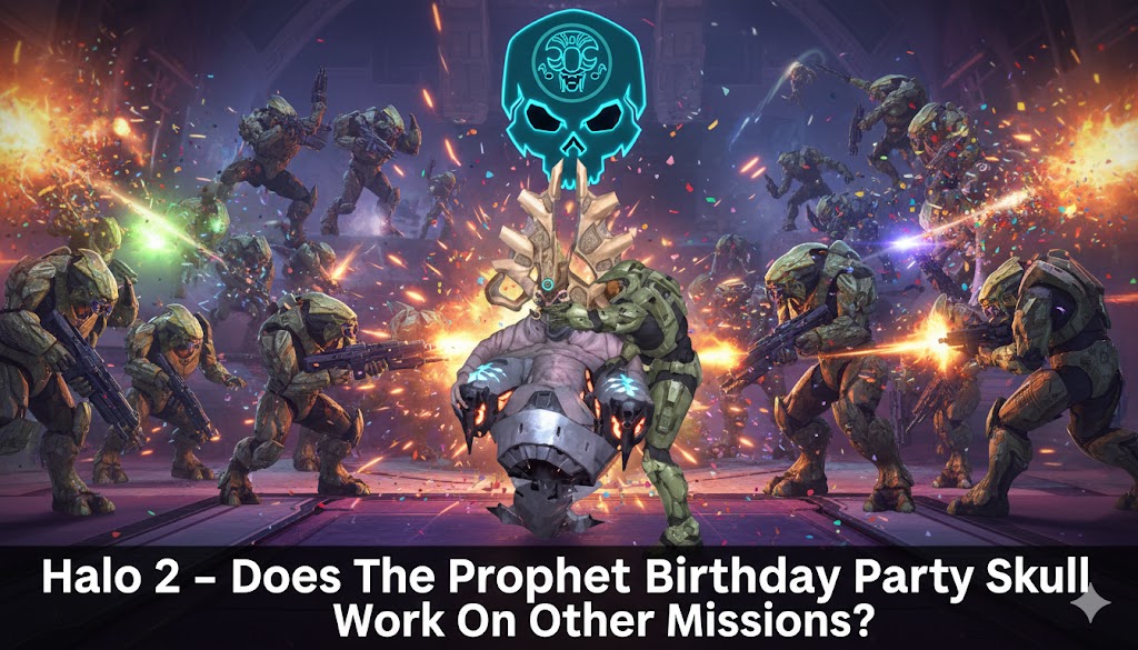 Halo 2 - Does The Prophet Birthday Party Skull Work On Other Missions?