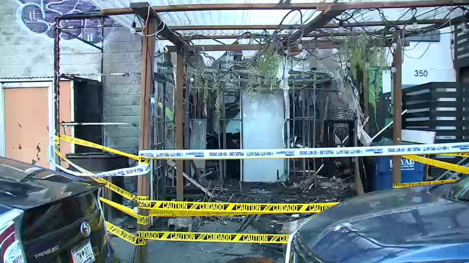 Community rallying behind workers after massive fire at beer garden in ...