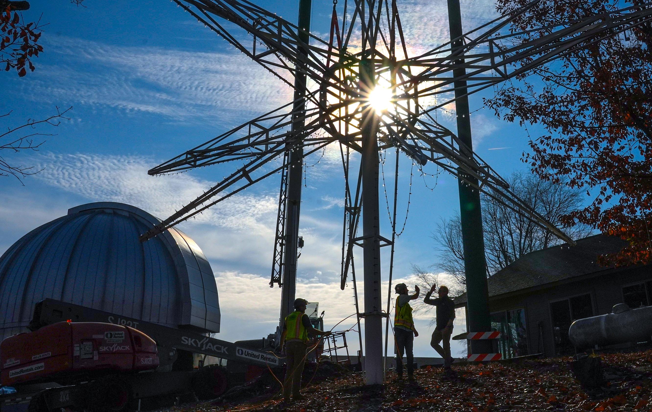 Roper Mountain Science Center's iconic star to go dark this holiday ...
