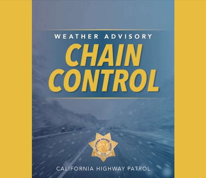 Chain controls, road closures in effect