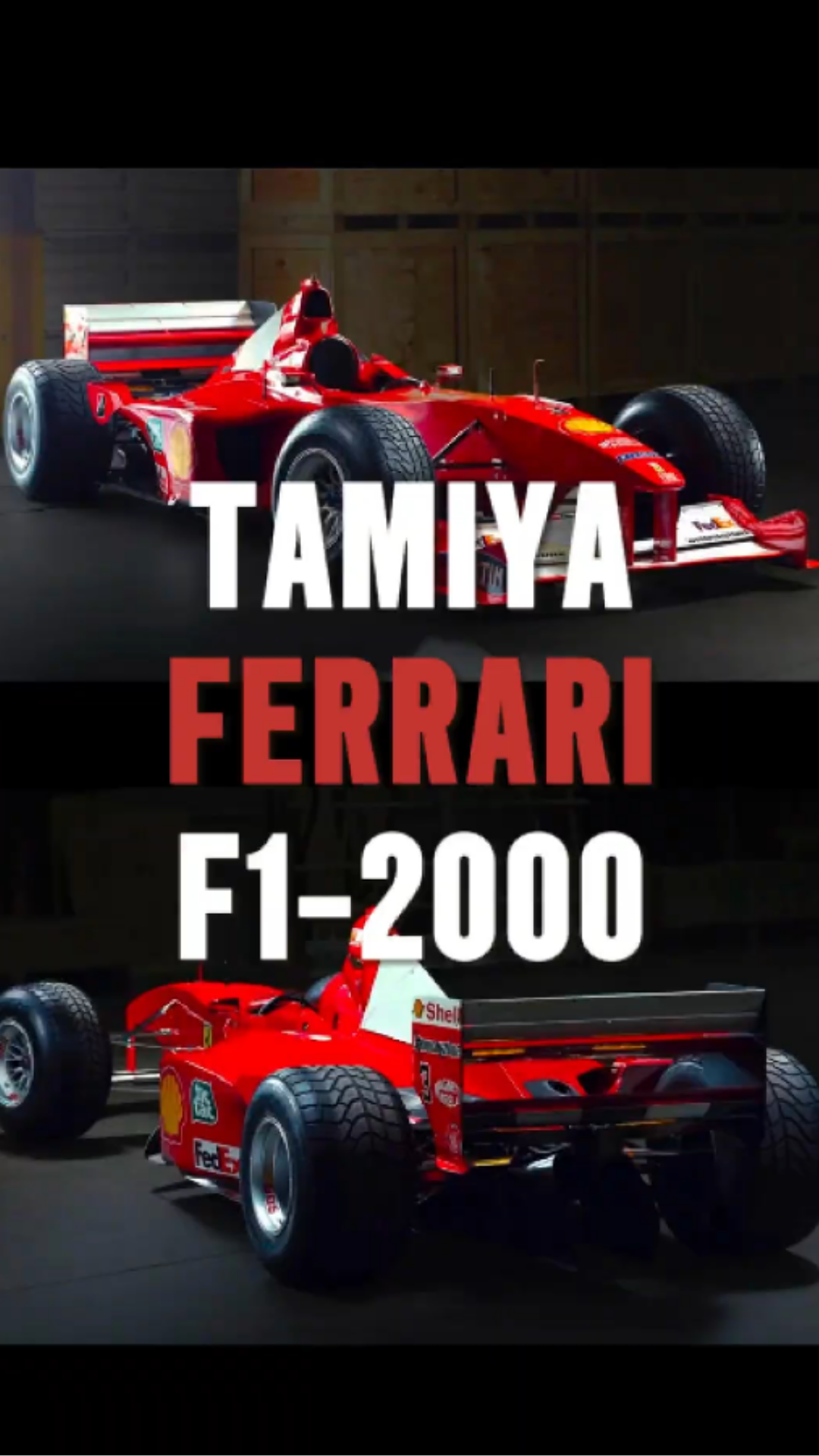 Inside the Tamiya Ferrari F1 2000 Model Kit: Schumacher’s Legend