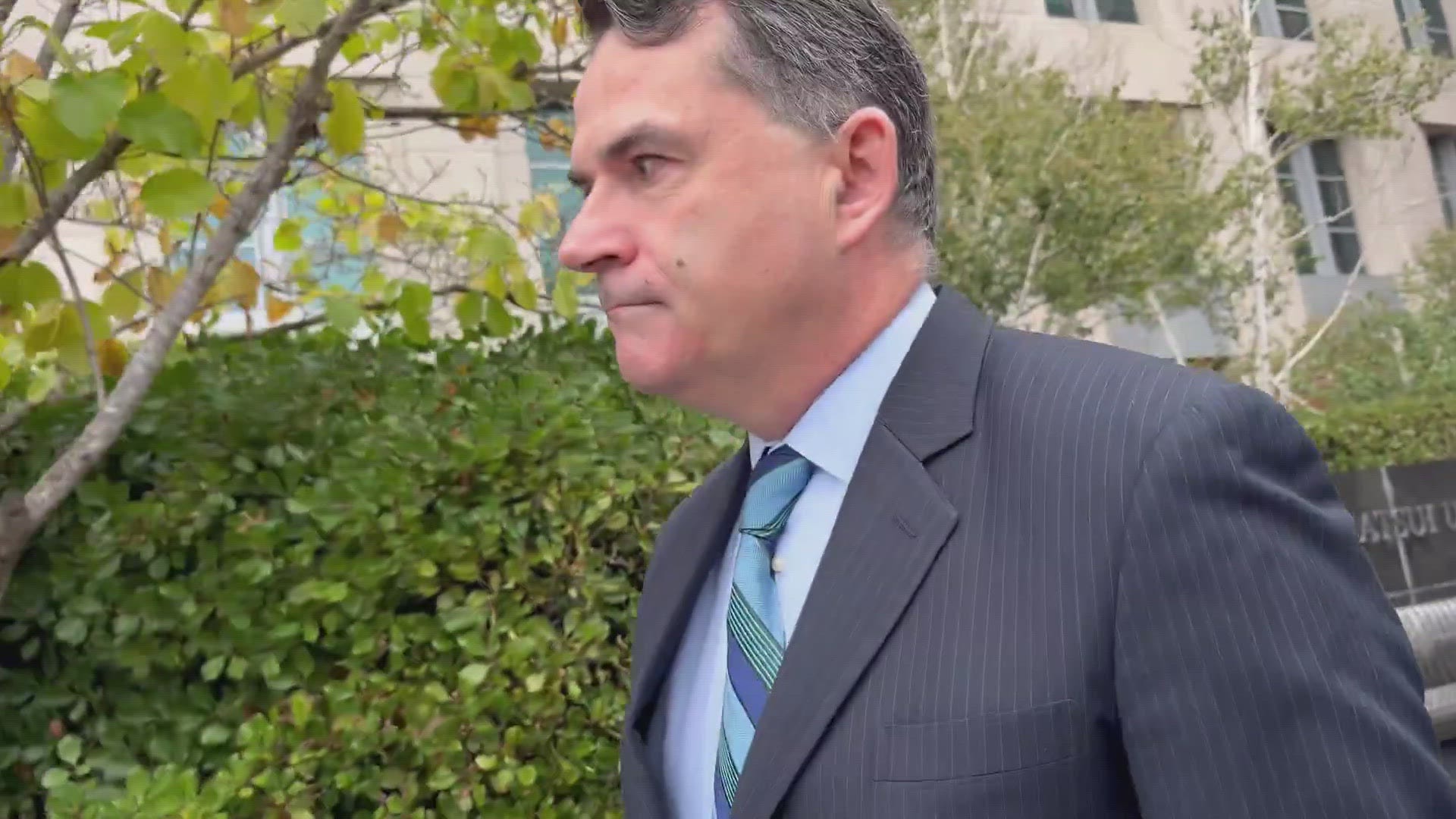 RAW | Sean McCluskie silent after pleading guilty to conspiracy to ...