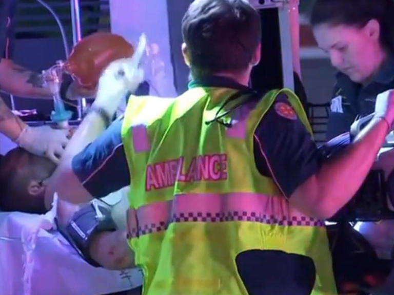 Man fighting for life after being hit by car