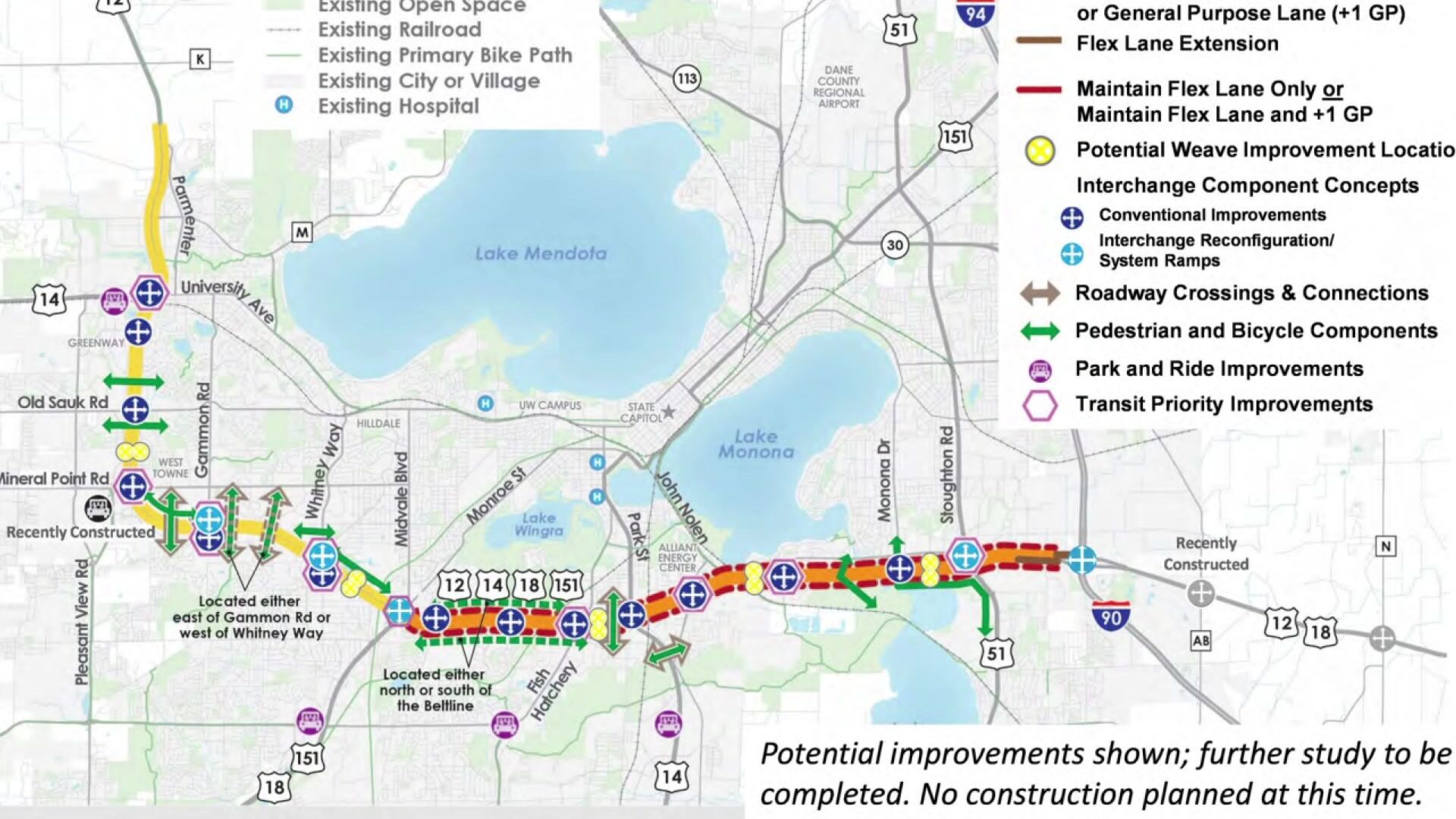 Beltline could see big changes after Wisconsin Department of ...