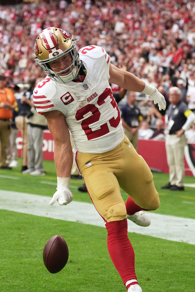 Christian McCaffrey reflects on 'bittersweet' trade to 49ers ahead of ...