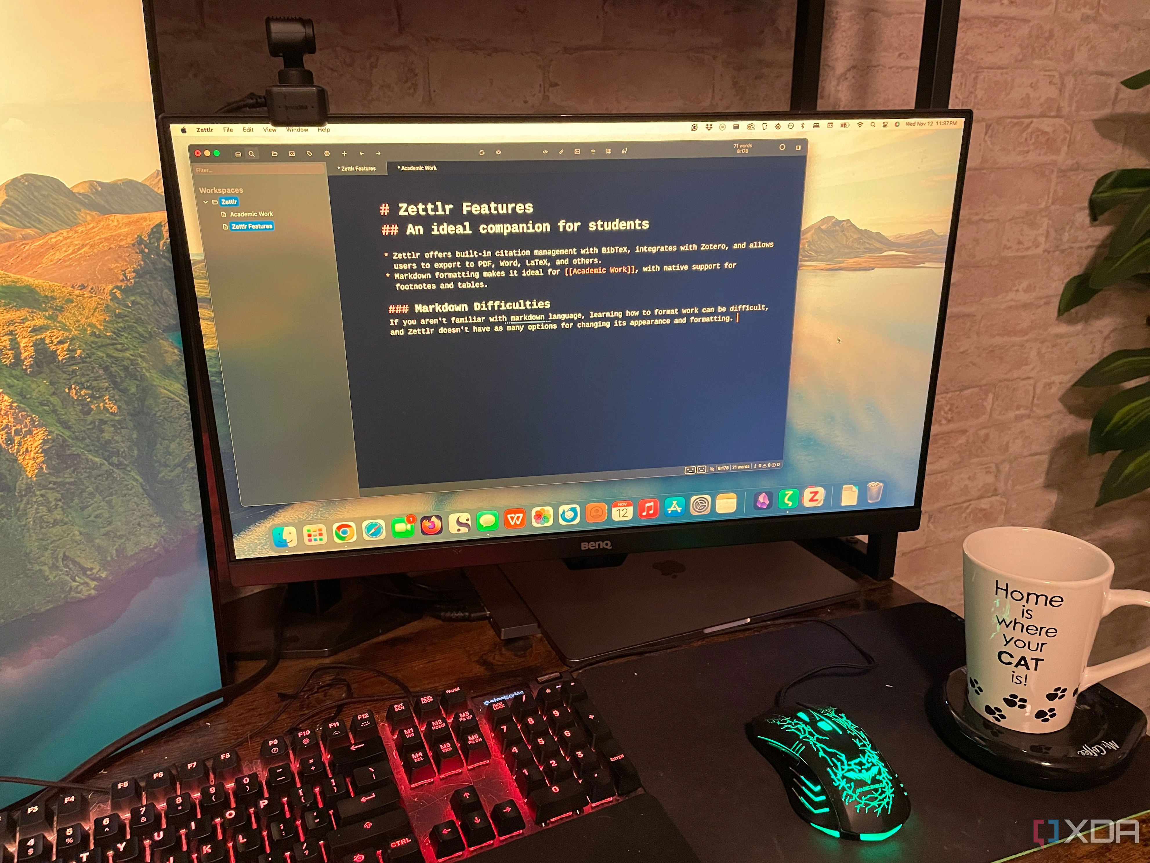 Zettlr is the note-taking tool I wish I used in college