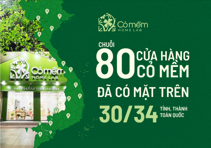 Trái ngọt cho mỹ phẩm Cỏ Mềm sau 10 năm tiên phong phát triển bền vững