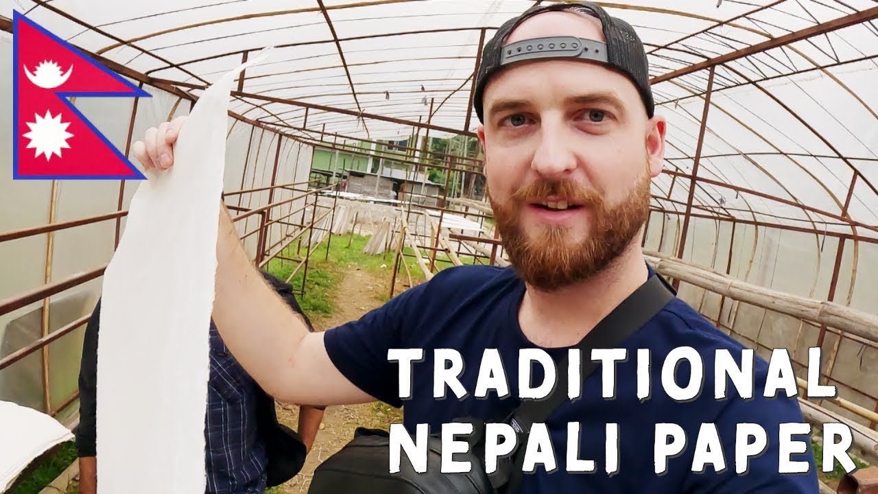 The Ancient Art of Handmade Nepali Paper – You Have to See This Process!