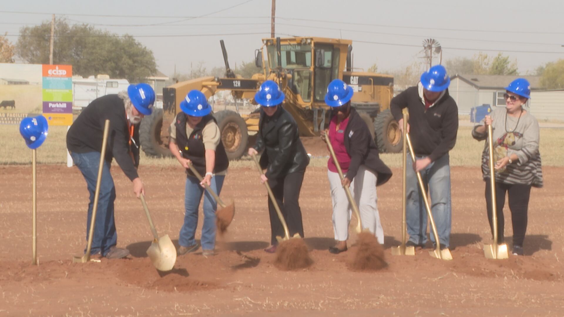 ECISD begins construction on new agricultural facility, last project in ...