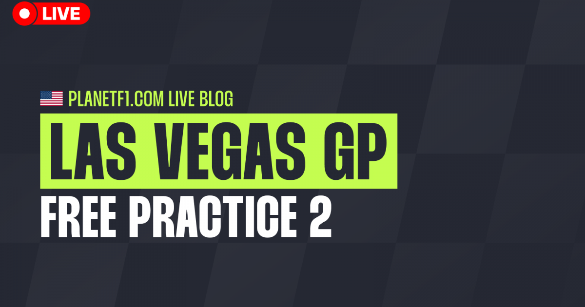 F1 LIVE: How FP2 unfolded under the lights at the Las Vegas Grand Prix