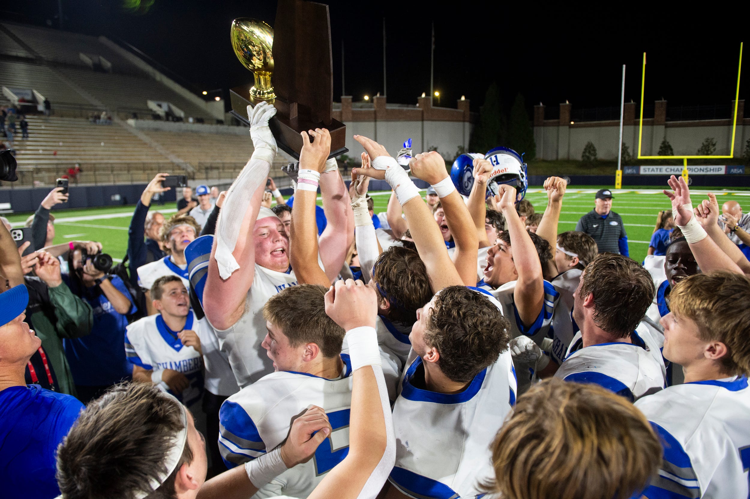 AISA high school football championships: Chambers wins Class AAA title