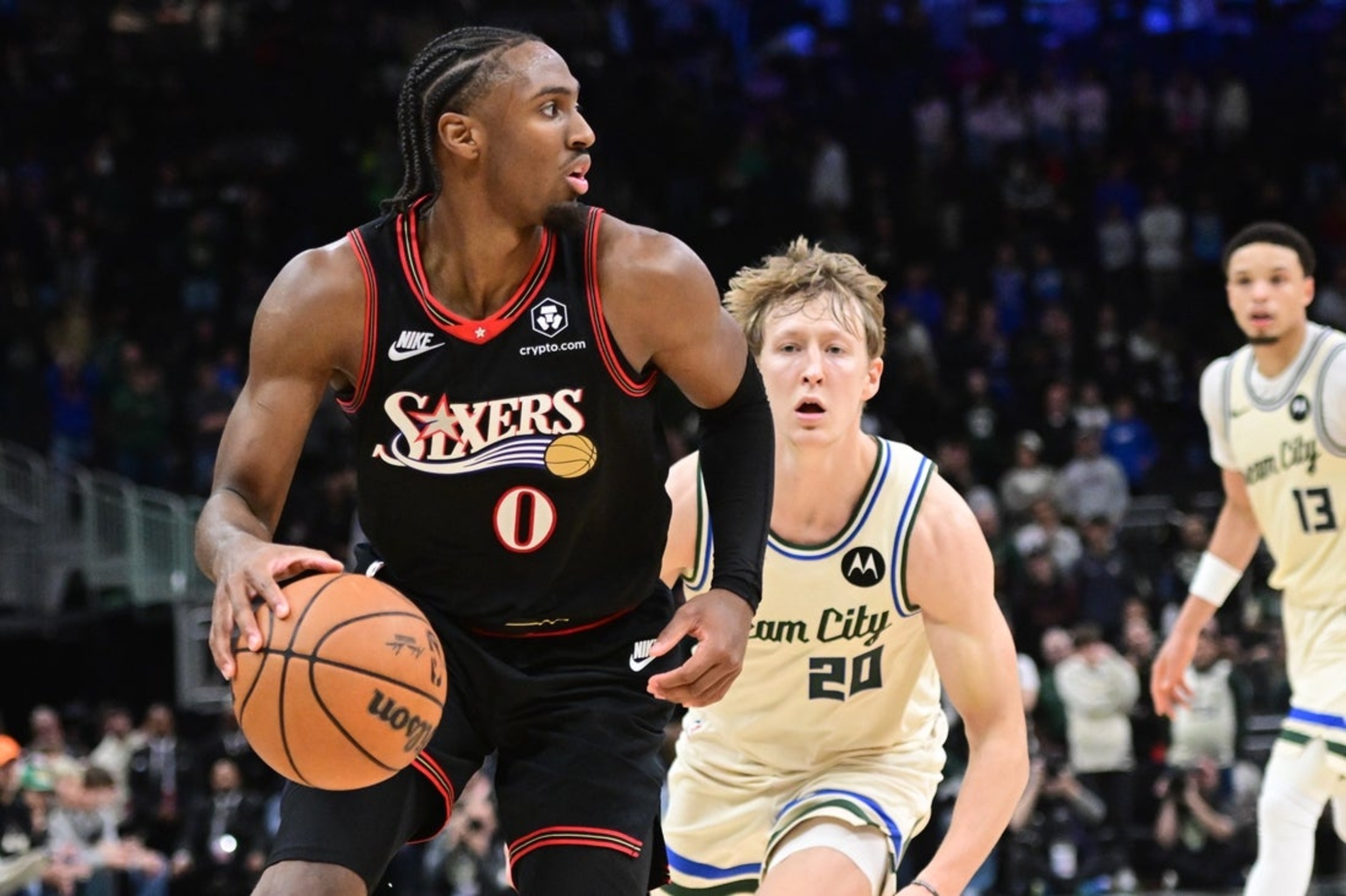 Tyrese Maxey's 54 points lead 76ers past Bucks in OT