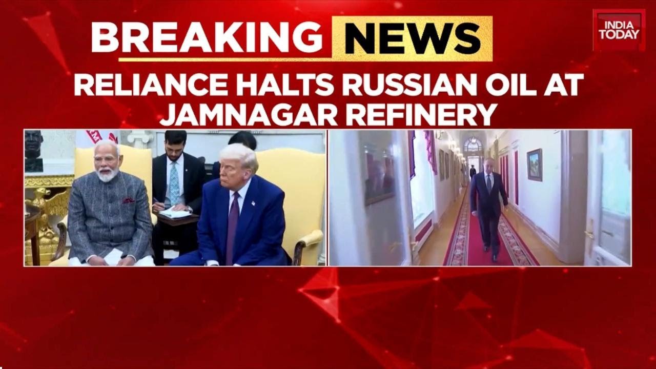 Russian Oil: Reliance Halts Russian Crude Imports at Jamnagar SEZ Refinery