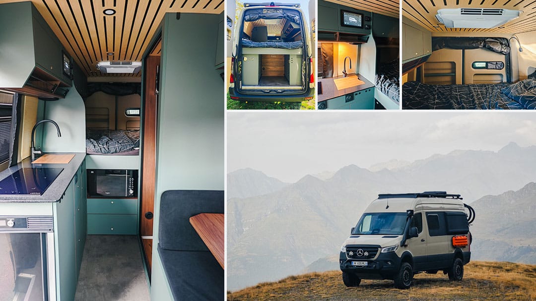 Sprinter XPlorer : le nouveau van tout-terrain premium pour deux, signé ...