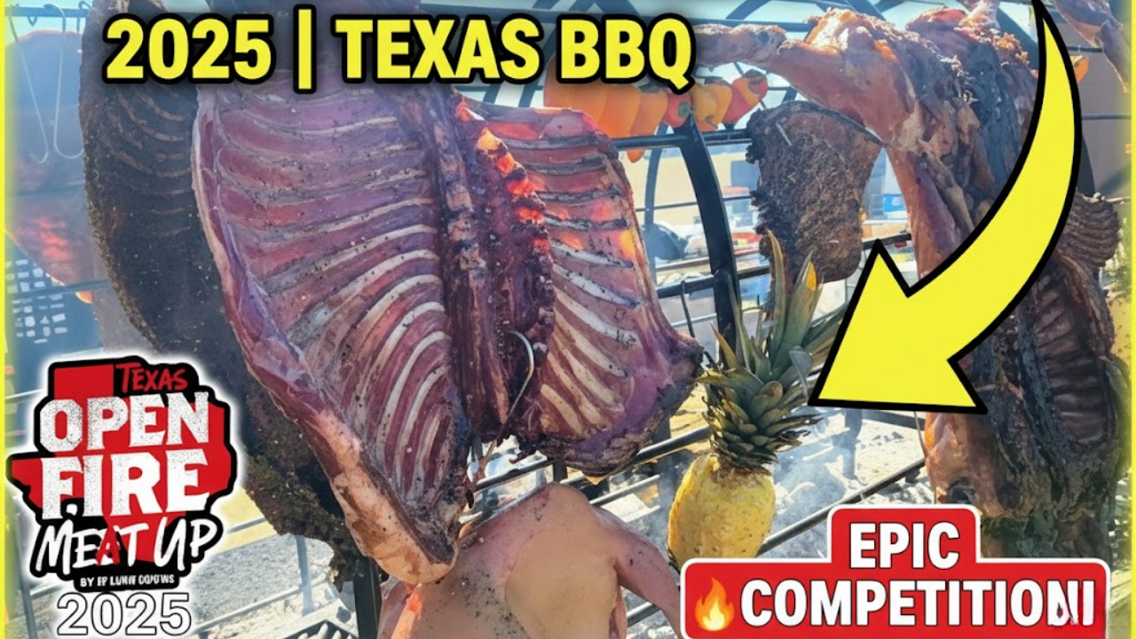 Open Fire Meat Up 2025 – Al Lunacy Q'ing | Competition BBQ Texas