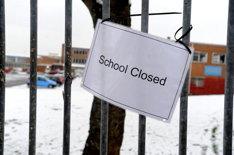 Storm Goretti list of Welsh school closures on Friday, January 9