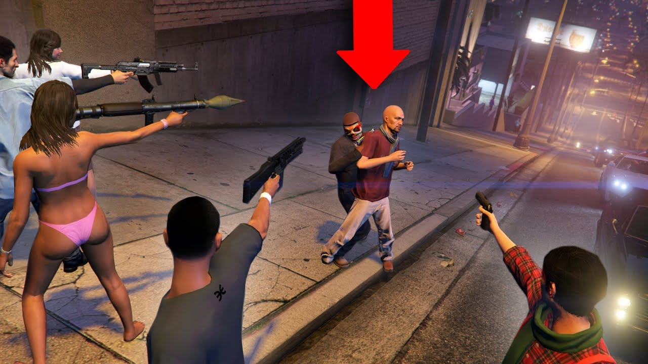 CAN YOU SURVIVE THE PURGE IN GTA 5?!