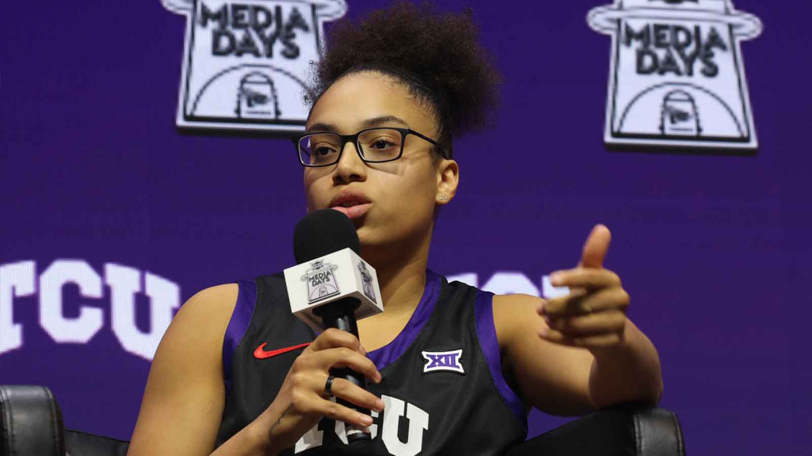 TCU women’s basketball guard Olivia Miles sees 'silver lining' despite ...