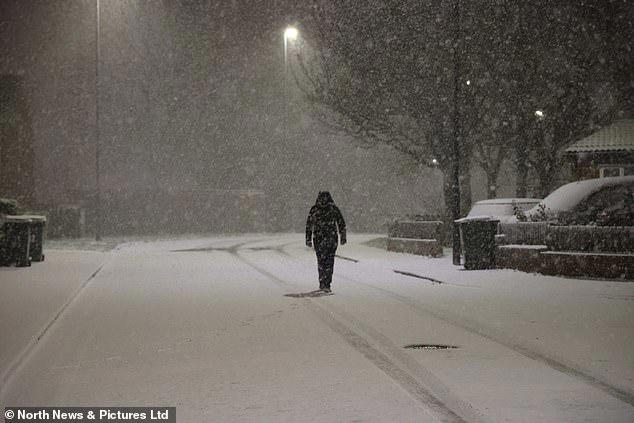 Britain hit with bone-chilling -11C temperatures as multiple Met Office ...
