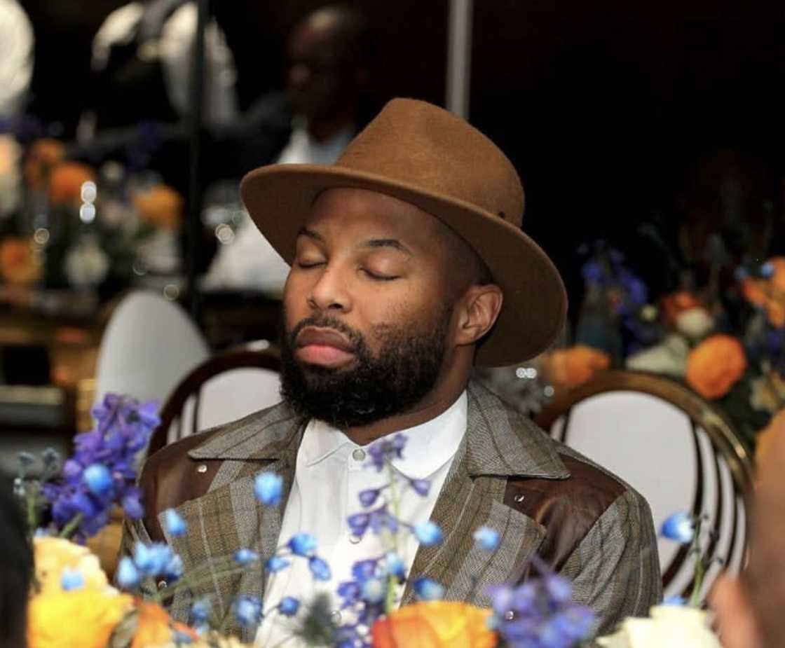 Here's a first look inside Sizwe Dhlomo's new home studio