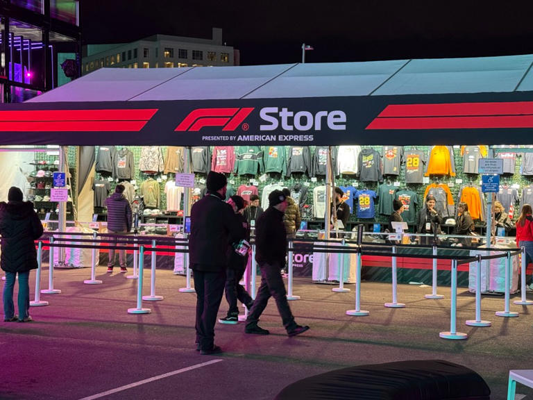 Fans flock to Sphere for start of F1 race week in Las Vegas