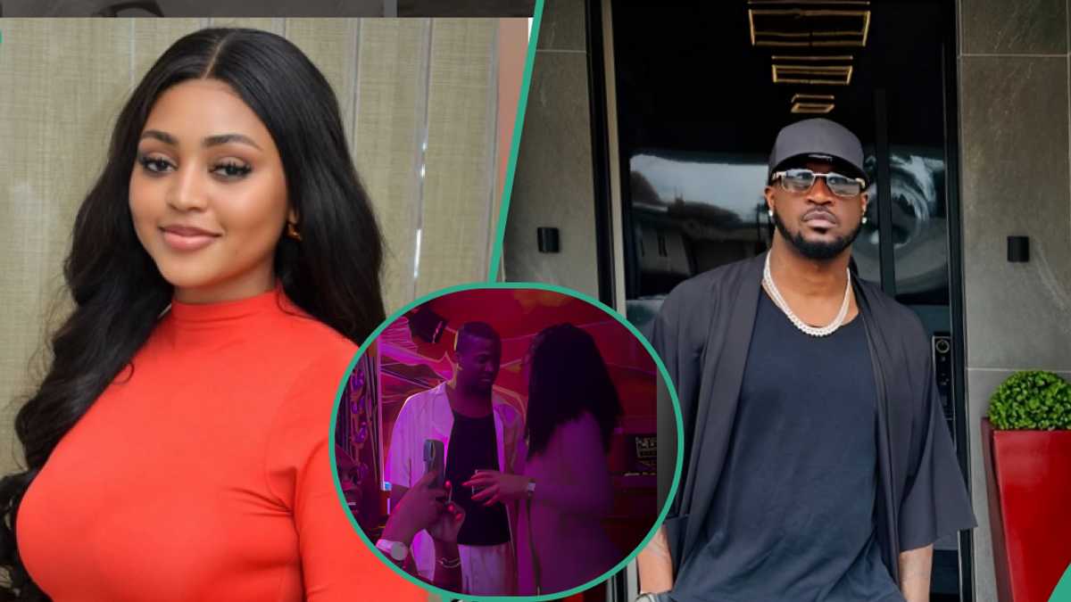 Regina Daniels and singer Peter Okoye partied hard in Lagos, alongside ...