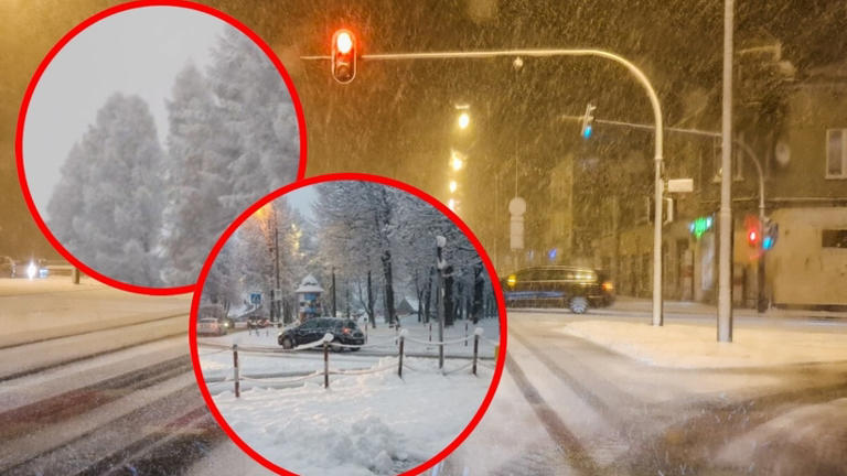 Atak zimy w wielu regionach Polski, na drogach biało. Synoptycy ...