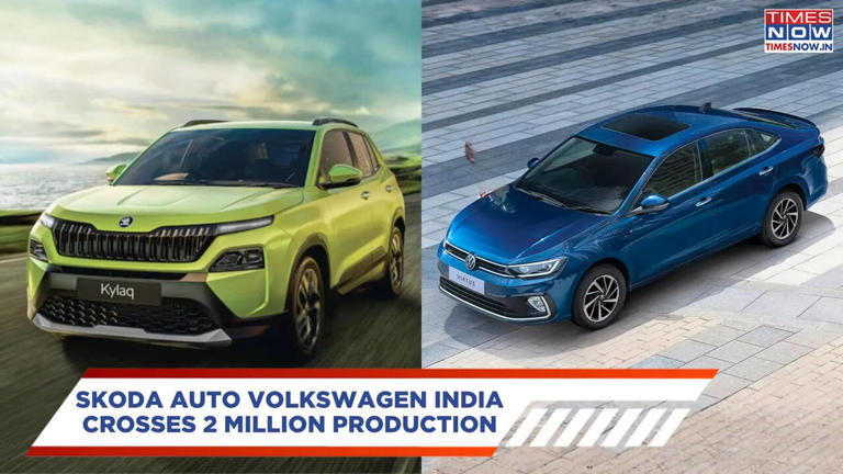 Skoda Auto Volkswagen India Crosses 2 Million Production - Kushaq ...