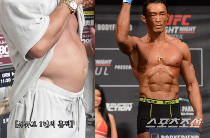 1.97 million subscribers, Choo Sung-hoon, missing abs in a year...My ...