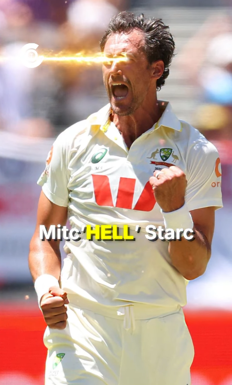 Mitchell Starc - An absolute beast in Test cricket 🔥